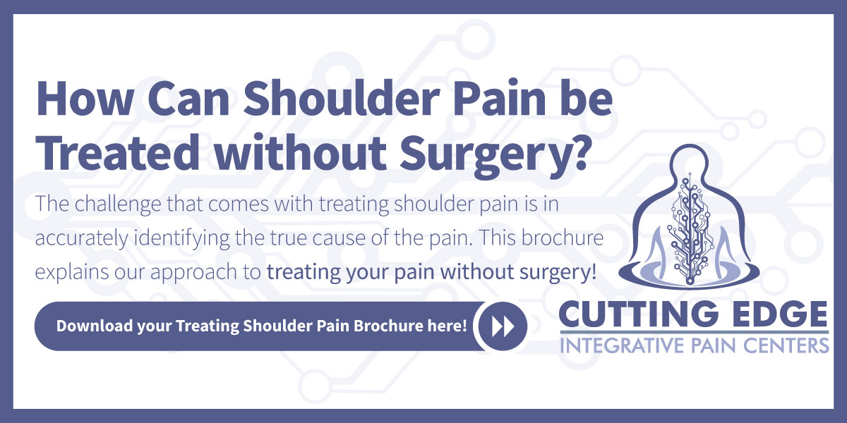 Treat Shoulder Shoulder Pain Without Surgery Flyer